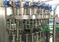 China Crown Cap Beer Glass Bottle Filling Machine 380V/220V with 3000-12000 Bottles/Hour Capacity and Stainless Steel Construction for sale