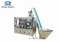 China Stainless Steel Glass Bottle Filling Machine - 8,000 Bottles/Hour Capacity with 2400×2500×2400mm Dimensions for sale