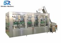 China Crown Cap Beer Glass Bottle Filling Machine 380V/220V with 3000-12000 Bottles/Hour Capacity and Stainless Steel Construction for sale