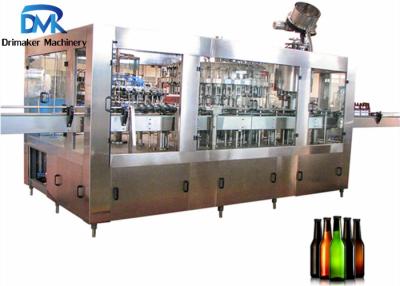 China Glass Bottle Soda Filling Machine 18 Heads 3500kg Weight 3000-4000 BPH Capacity for Carbonated Beverages for sale