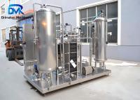 China 4000L/Hour Carbonated Beverage Processing Equipment with 6.5KW Power and Adjustable 1:3-1:6 Mixing Ratio for sale