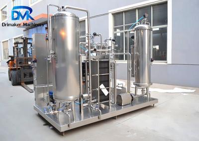 China 4000L/Hour Carbonated Beverage Processing Equipment with 6.5KW Power and Adjustable 1:3-1:6 Mixing Ratio for sale