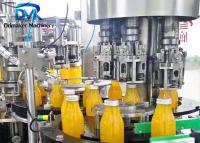 China High-Speed Glass Bottle Filling Machine with Aluminum Cap Sealing - 2000-12000 Bottles/Hour Capacity, 50-90mm Diameter Range for sale