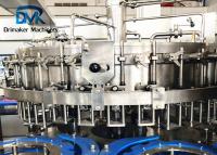 China Fully Automatic Glass Bottle Filling Machine SUS304 3000-12000 Bottles/Hour Carbonated Drink Production Line for sale