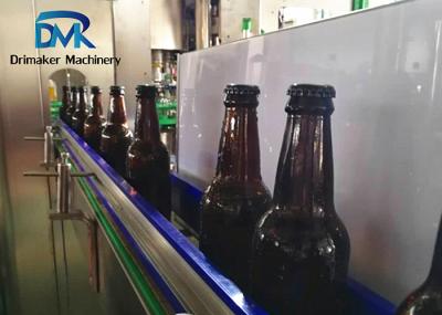 China Fully Automatic Glass Bottle Filling Machine SUS304 3000-12000 Bottles/Hour Carbonated Drink Production Line for sale