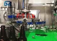 China 2000 BPH Glass Bottle Soda Filling Machine with Isobaric Technology and 50-90mm Bottle Compatibility for sale