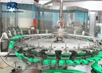 China Stable Performance Glass Bottle Filling And Capping Machine 24 Rinsing Heads for sale
