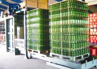 China Automatic Aluminum Can Destacking Machine with Hydraulic Lifting Platform for Beer Canning Production Lines for sale