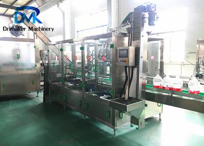 China Automatic Sterilizing Liquid Bottling Machine XCGF 4-4-2 with 800-1000 Bottles/Hour Capacity for 5L Containers for sale