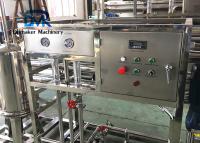 China Single Stage RO Water Treatment System 1000L/H Capacity with Stainless Steel Structure and Delixi Controls for sale
