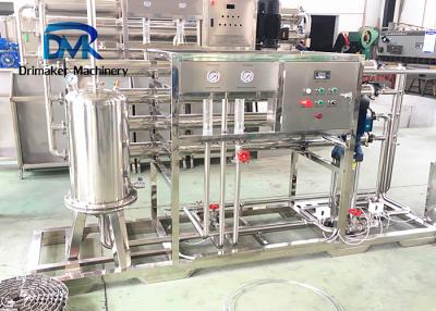China Single Stage RO Water Treatment System 1000L/H Capacity with Stainless Steel Structure and Delixi Controls for sale
