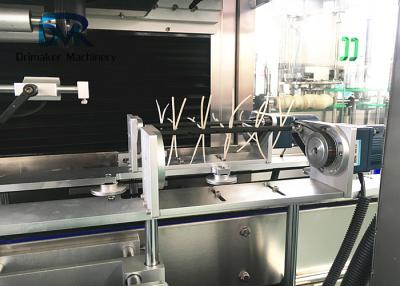 China PVC Film Shrink Wrap Labeling Machine 10000BPH Capacity for Φ28-125mm Round Bottles with 380/220V Power for sale
