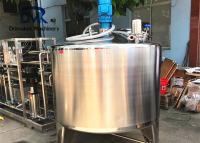 China SUS 304 Juice Beverage Mixing Blending Tank 2000L Capacity 2.2KW Motor for Food Processing for sale