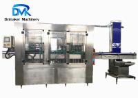 China Stainless Steel Glass Bottle Filling Machine 2000-13000 BPH Capacity 150-350mm Height Range for sale