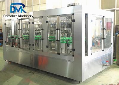 China Stable Performance Glass Bottle Filling And Capping Machine 24 Rinsing Heads for sale