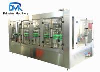 China Glass Bottle Filling Machine 7000 Bottles Per Hour with 3-in-1 Washing Filling Capping System for sale