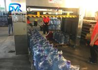 China Automatic 5 Gallon Barrel Water Palletizer Machine - 1200 Barrels/Hour Capacity with PLC Control System for sale