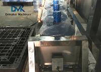China Automatic 5 Gallon Barrel Water Palletizer Machine - 1200 Barrels/Hour Capacity with PLC Control System for sale