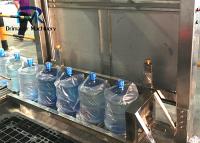 China Automatic 5 Gallon Bottle Palletizer with PLC Control and 1200 Bottles/Hour Capacity for Water Filling Lines for sale