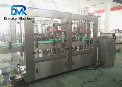 China Milk Beverage Bottling Machine with Aluminum Foil Sealing - 304 Stainless Steel & PLC Control System for sale