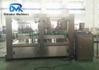 China High Efficiency 4-in-1 Liquid Filling Line for Small Bottling Operations with 12-Station Capacity and CIP Cleaning System for sale