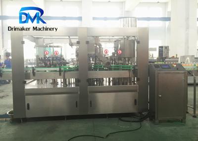 China High Efficiency 4-in-1 Liquid Filling Line for Small Bottling Operations with 12-Station Capacity and CIP Cleaning System for sale