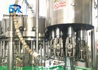 China PLC Control Glass Bottle Filling Machine with Electric Drive - 4-in-1 Automated Beverage Bottling System for sale