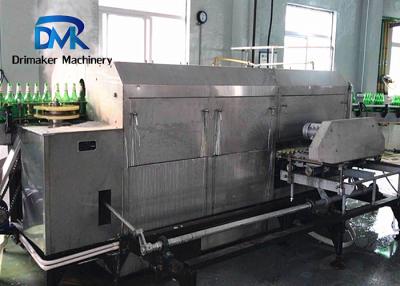 China Automatic Glass Bottle Washing Machine 5000-9000 BPH Capacity for ø50-82mm Bottles for sale