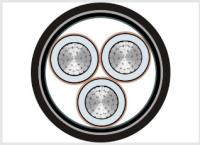 China 35KV CU AL Conductor Armoured Electrical Cable 240mm2 400mm2 for sale