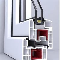 China ISO and Certified High Quality PVC White Color Sash Window UPVC 70 Flush Door Ce Approved UPVC Profiles for sale