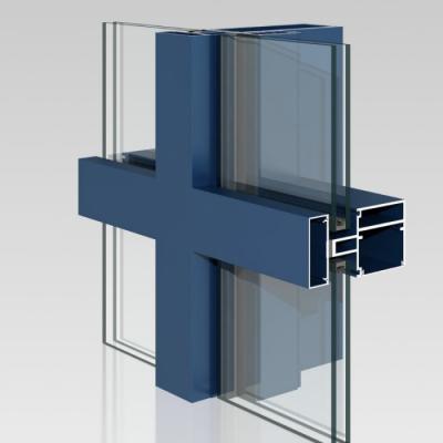 China Aluminum Glass Curtain Wall for sale