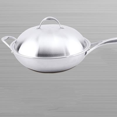 China Stainless steel frying pan for sale