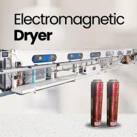 China Electromagnetic Dryer Machine for U-Shaped Aerosol Can Body - 230-500 Pc/Min Production Speed with SPWM Technology for sale