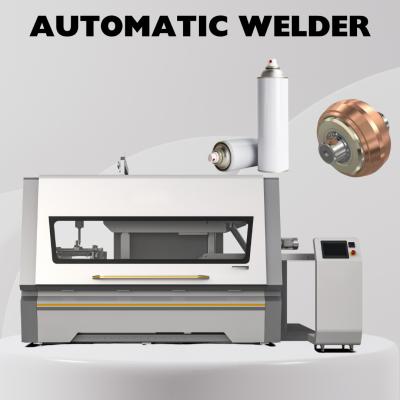 China Automatic Can Body Welder for Tinplate Aerosol Production 150-650 CPM with Touch Screen Control for sale