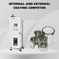 China Compact Coating Machine for Tinplate Small Round Cans - Space-Saving Design with Zero Powder Waste for sale