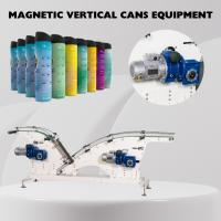 China High Speed V-Shaped Can Vertical Machine for Tinplate Cans with Magnetic Belt Conveyor and Stainless Steel Housing for sale