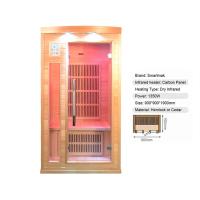 China Solid Wood Indoor One Person Sauna Room OEM ODM Available for sale