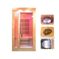 China Solid Wood Indoor One Person Sauna Room OEM ODM Available for sale
