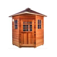 China Traditional Style Wooden Infrared Dry Sauna Outdoor 3 - 4 Person Size for sale