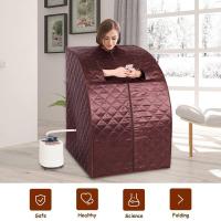 China 700 - 1000W Home Portable Far Infrared Sauna With Foldable Chair for sale