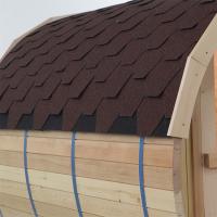 China Hugely Efficient Outdoor Wood Barrel Sauna With Sauna Stove OEM Acceptable for sale
