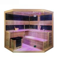 China 4 - 5 Person Double Bench Detox Steam Sauna Room For Indoor Home for sale