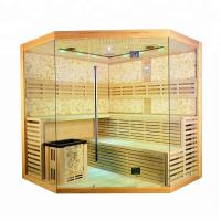 China 4 - 5 Person Double Bench Detox Steam Sauna Room For Indoor Home for sale