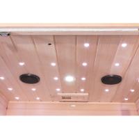 China Red Cedar Wood Carbon Panel Far Infrared Sauna Room For Home 4 Person for sale