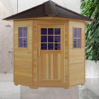 China ETL Backyard Indoor Outdoor Dry Sauna Steam Room 4 Person for sale