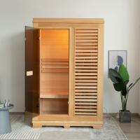 China 3000W Solid Wooden Traditional Heater Suana Steam Room For 2 People for sale