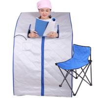 China 1 People Indoor Spa Use Infrared Portable Sauna With Foldable Chair for sale