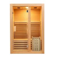 China Hemlock Wood One Person Sauna Steam Room Traditional for sale