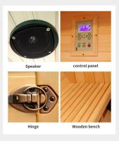 China Hemlock Wood One Person Sauna Steam Room Traditional for sale