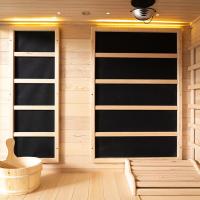 China Combination Traditional Indoor Infrared Steam Sauna For 4 People 2700W for sale